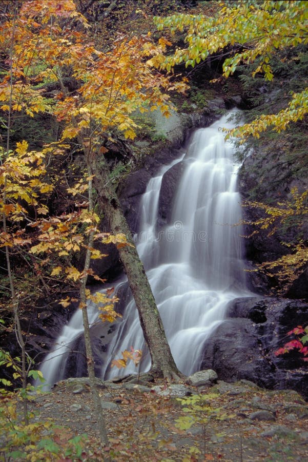 Autumn Waterfall stock photo. Image of peaceful, falls - 261106