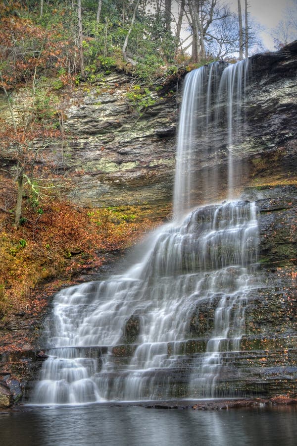 Autumn Waterfall Picture. Image: 7805411