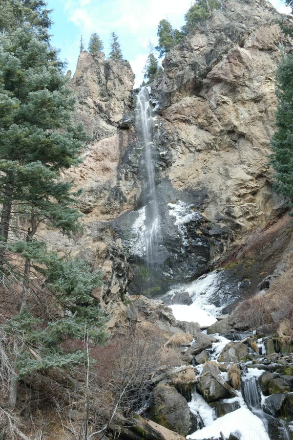 Autumn Waterfall in Southern Colorado Stock Photo - Image of samsung ...