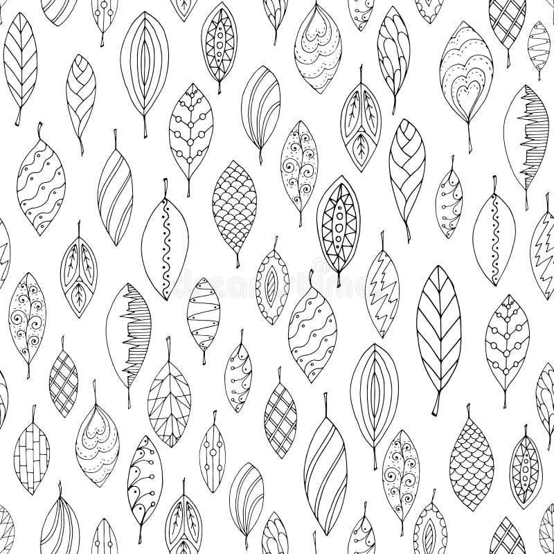 230+ Seamless black white leaf Free Stock Photos - StockFreeImages