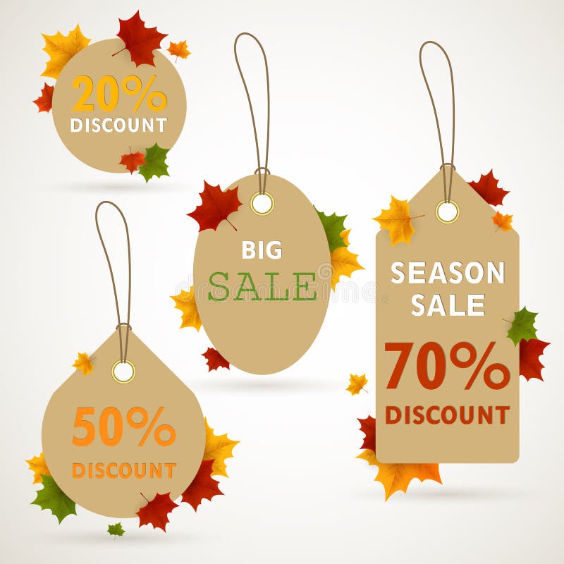 Sale Tags stock illustration. Illustration of promo, reduction - 55299875