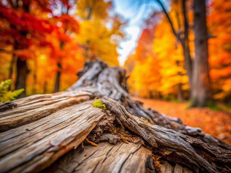 Autumnal Withered Tree Background with Copyspace a Stunning Visual for ...
