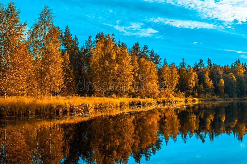 Autunm Landscape, Perfect Fall Scenery Stock Image - Image of autumn ...