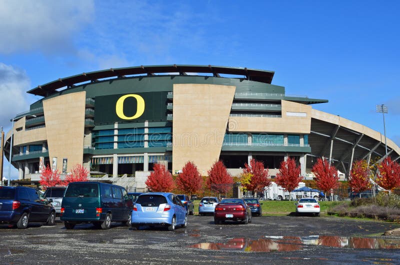 Autzen Stadium editorial stock photo. Image of stadium - 22001993