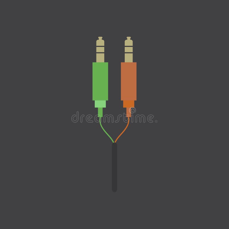 Aux Cable Stock Illustrations – 59 Aux Cable Stock Illustrations ...