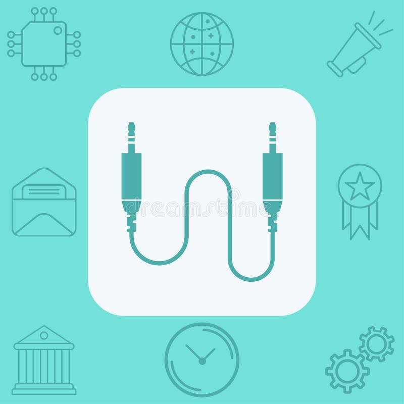 Aux Icon Stock Illustrations – 164 Aux Icon Stock Illustrations ...