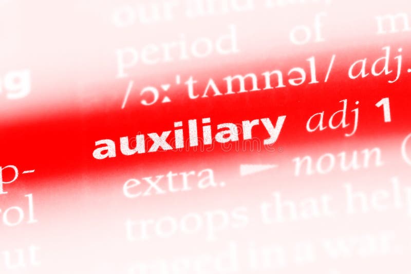 Auxiliary stock image. Image of idea, writing, paper - 114412747