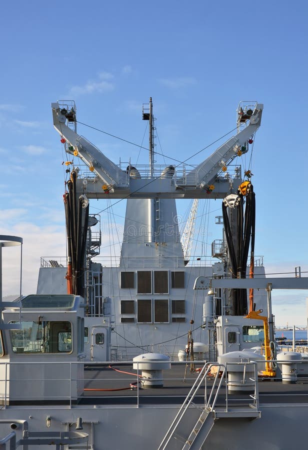 Auxiliary naval ship. stock photo. Image of help, diesel - 53304886