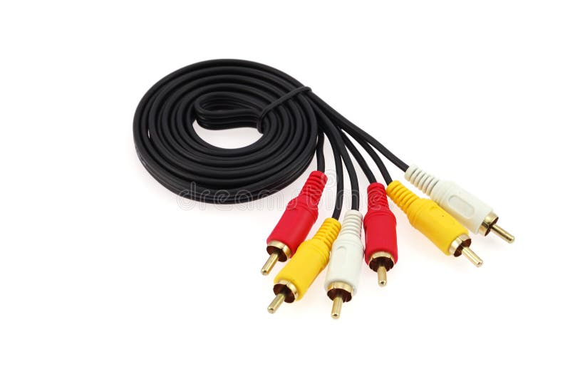 Computer cables stock photo. Image of connection, external - 6553808