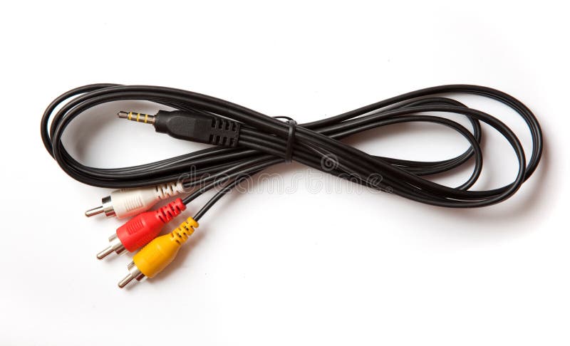 Computer cables stock photo. Image of connection, external - 6553808