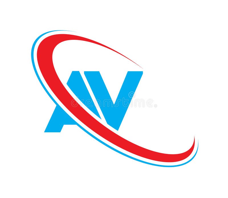 AV Letter Logo Design, AV Letter, AV Logo. AV Initial Letter Logo ...