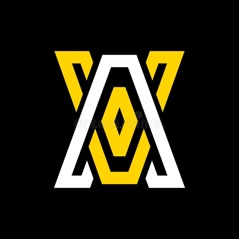 AV Modern Abstract Vector Logo Monogram, Logotype Element for Template ...