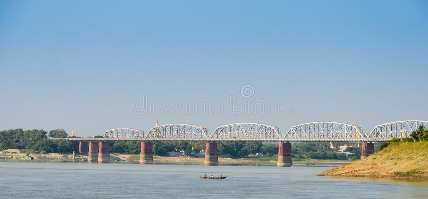 165 Ava Bridge Mandalay Myanmar Stock Photos - Free & Royalty-Free ...