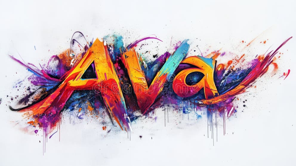 Ava Name Stock Illustrations – 144 Ava Name Stock Illustrations ...