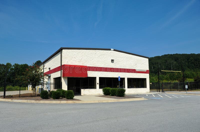 Vacant Commercial Property stock photo. Image of property - 24524772