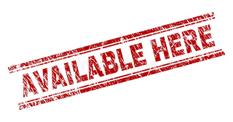 Scratched Textured AVAILABLE HERE Stamp Seal Stock Vector ...