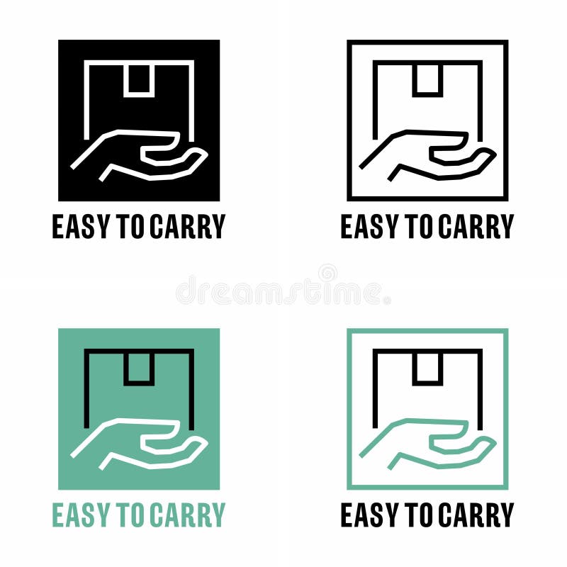Easy To Carry Symbol Stock Illustrations – 86 Easy To Carry Symbol ...