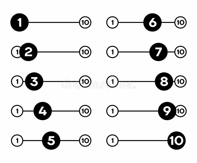 Intensity Scale for Food or Effects Defining and Classification Stock ...