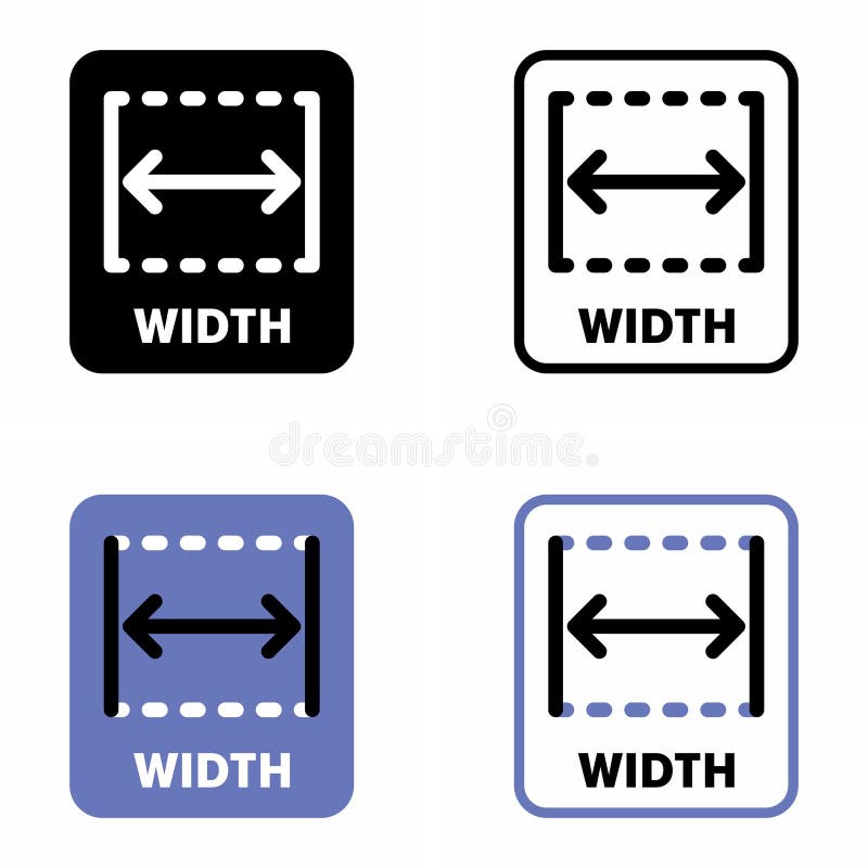`Width` Parameter of an Item, Electronic Devices and Object Information ...