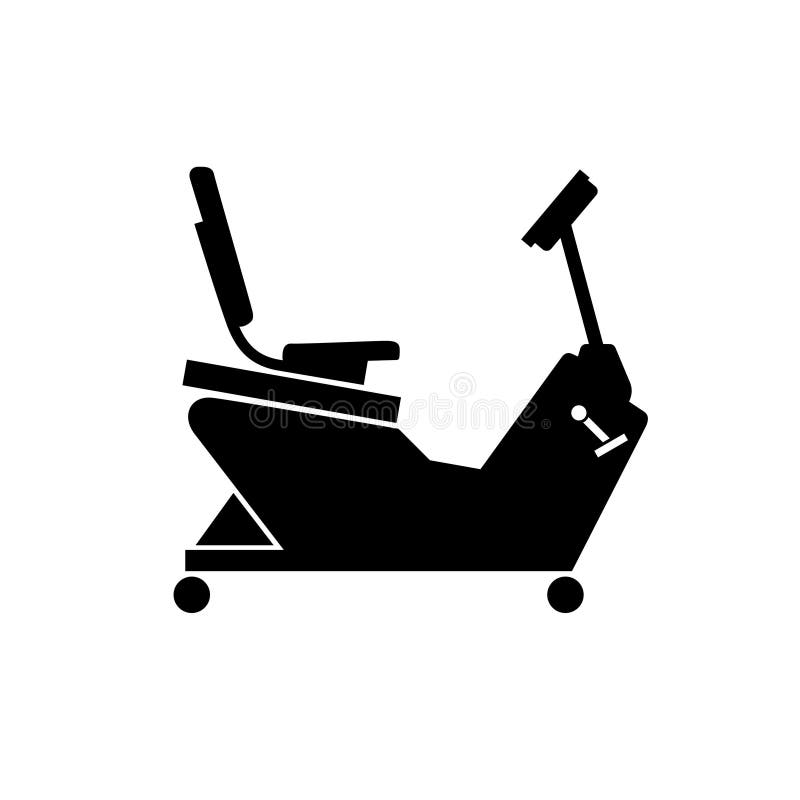 Ergometer stock illustration. Illustration of lose, calories - 37886199