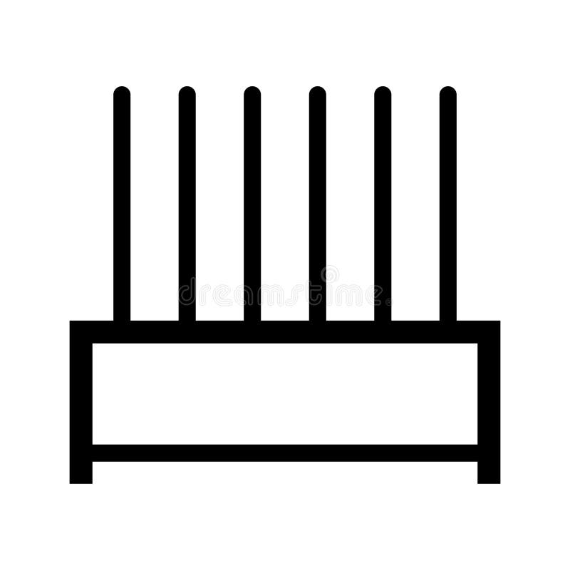 Boot Rack stock vector. Illustration of icon, silhouette - 116741126