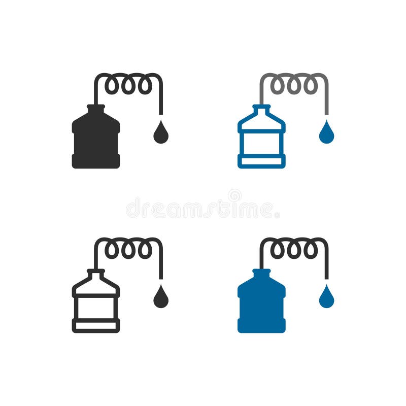 Distillation Apparatus Icons Stock Vector - Illustration of barrel ...