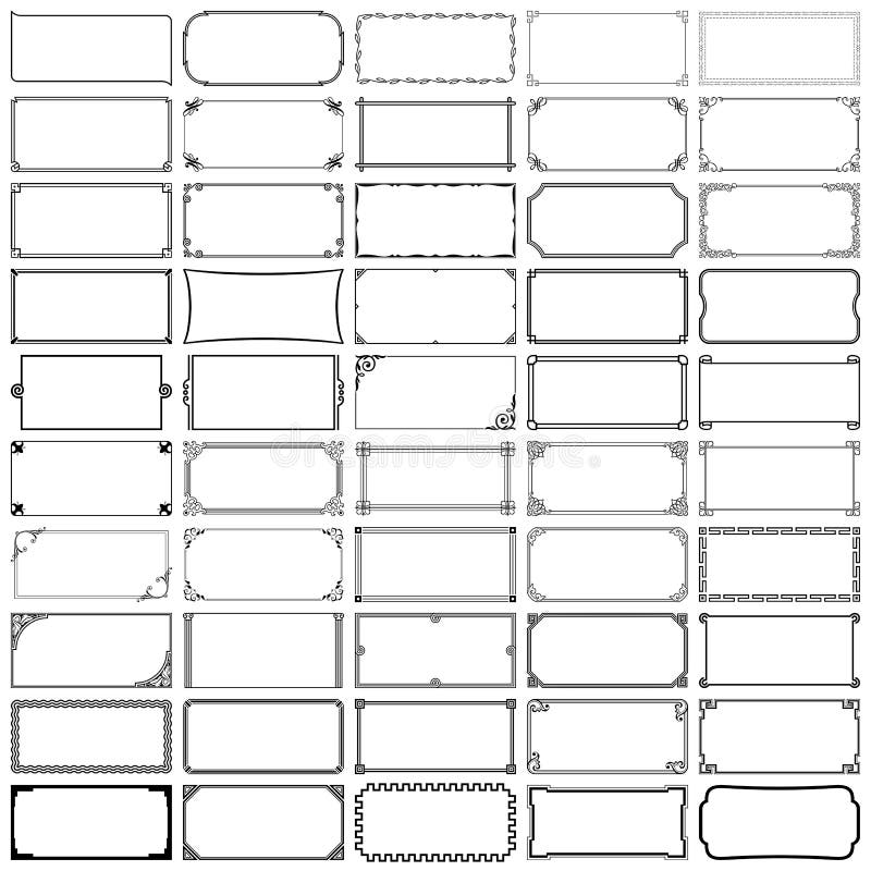 Rectangle Sizes Stock Illustrations – 2,110 Rectangle Sizes Stock ...