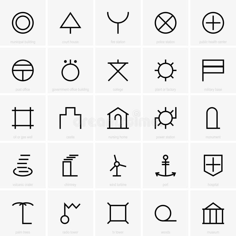 Fire Station Map Symbol