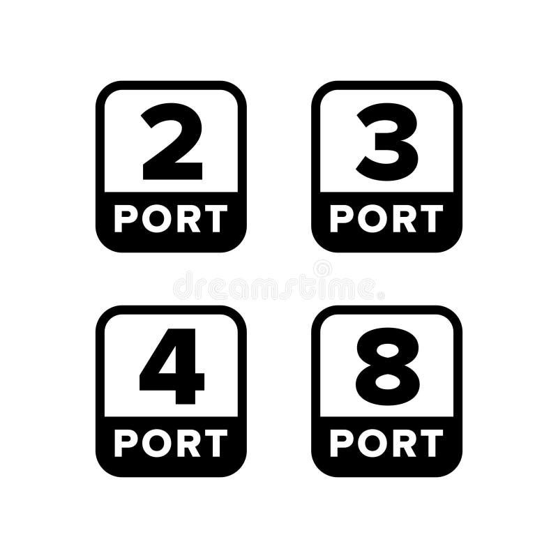 Ports Sign Stock Illustrations – 406 Ports Sign Stock Illustrations ...