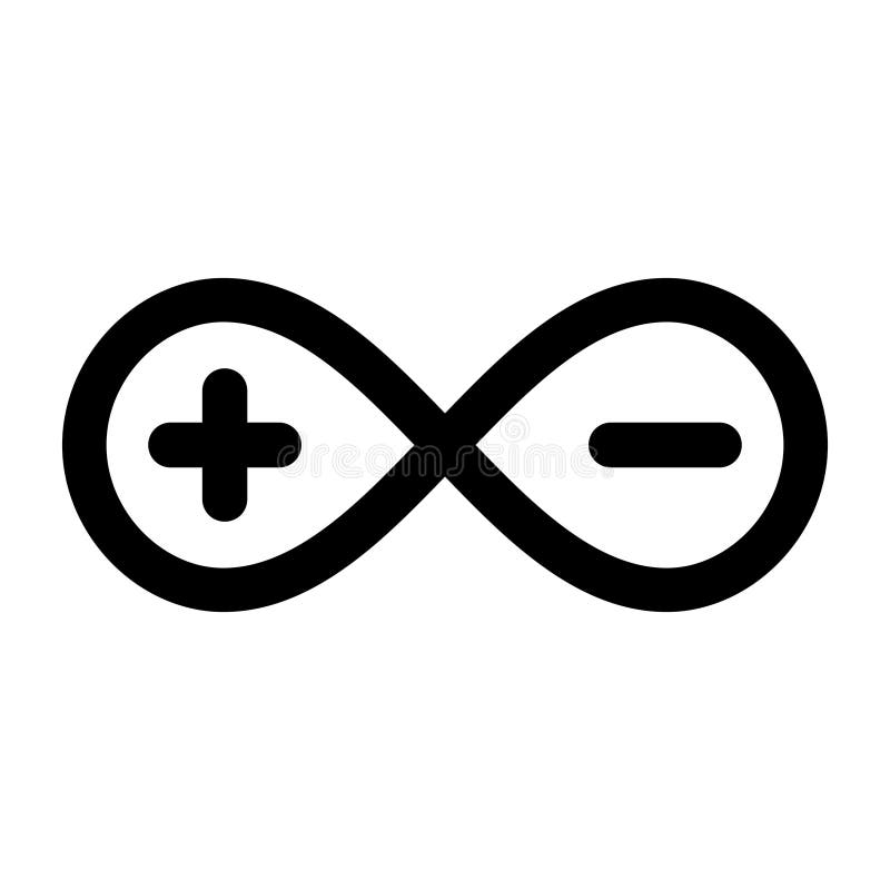 Infinity vector symbol stock vector. Illustration of design - 143930570