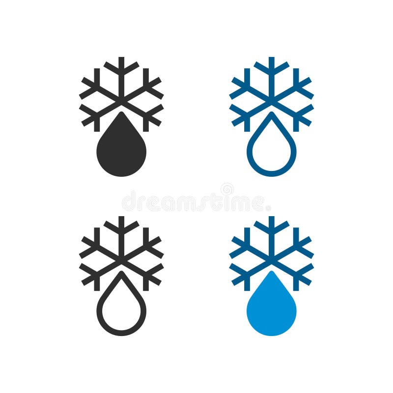 Quick defrost icon stock vector. Illustration of frost - 144040938