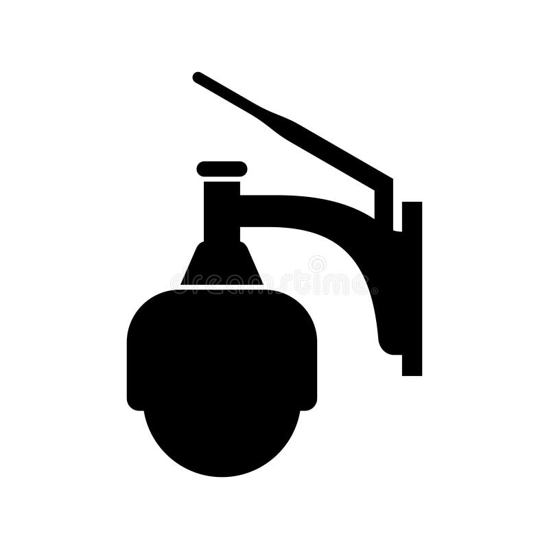 Security IP camera stock vector. Illustration of vector - 143907289