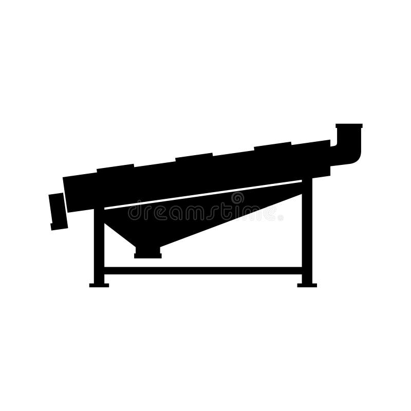 Shale shakers icon stock vector. Illustration of vector - 144032847