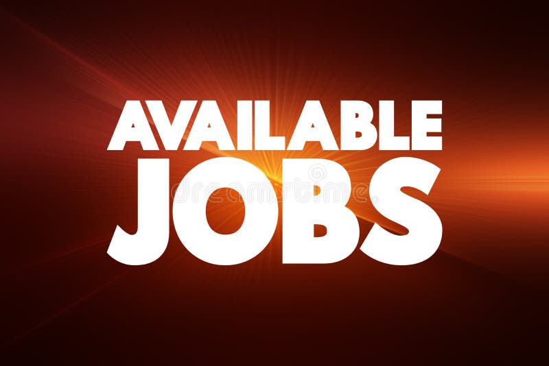 Jobs available stock photo. Image of offer, handle, money - 12967666