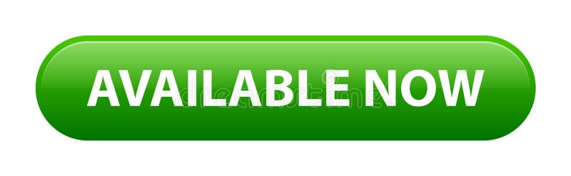 Available now button stock vector. Illustration of finance - 203558843