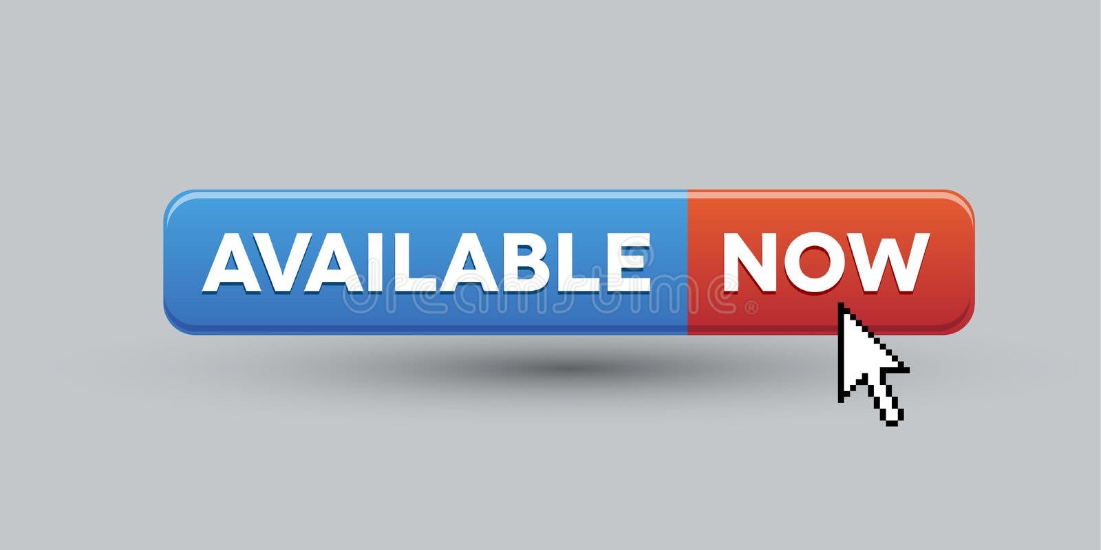 Available now sticker. stock vector. Illustration of flyer - 153663154