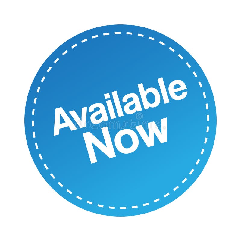 Available now stock illustration. Illustration of consumer - 123429607