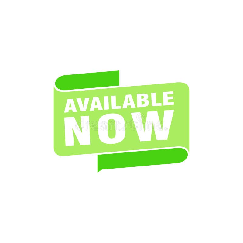 Now Available Sticker Stock Illustrations – 1,957 Now Available Sticker ...