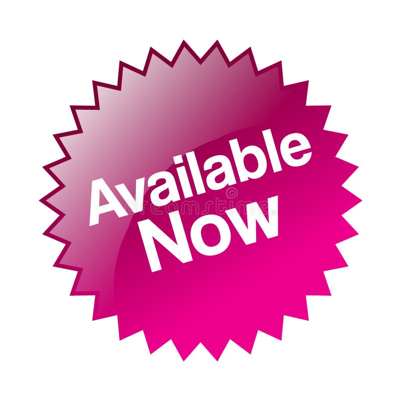 Available now stock illustration. Illustration of advertisement - 123428710