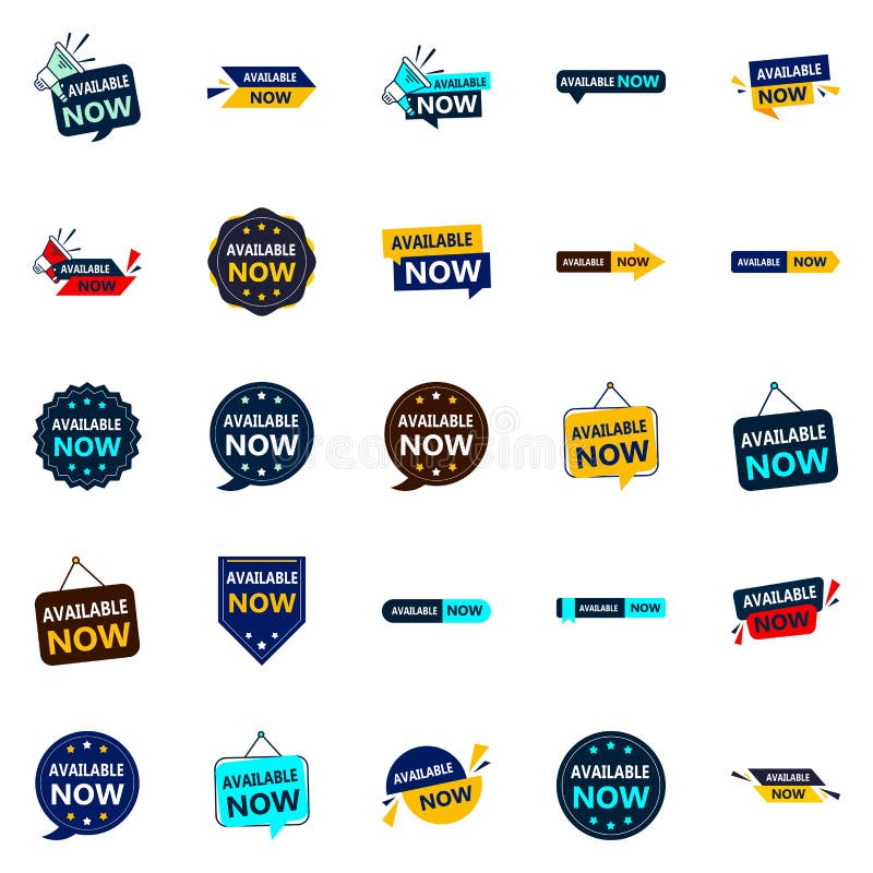 Available Now 25 Vector Banners for Compelling Brand Identity Stock ...