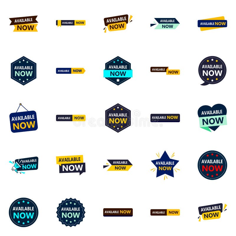 Available Now 25 Vector Banners for Compelling Brand Identity Stock ...