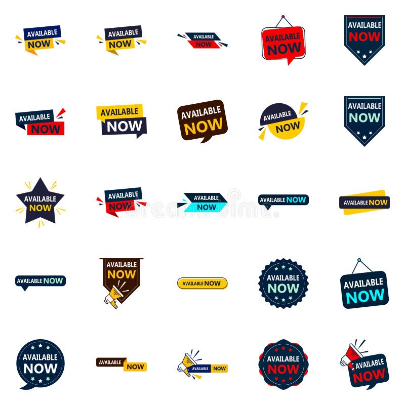Available Now 25 Vector Banners for Compelling Brand Identity Stock ...