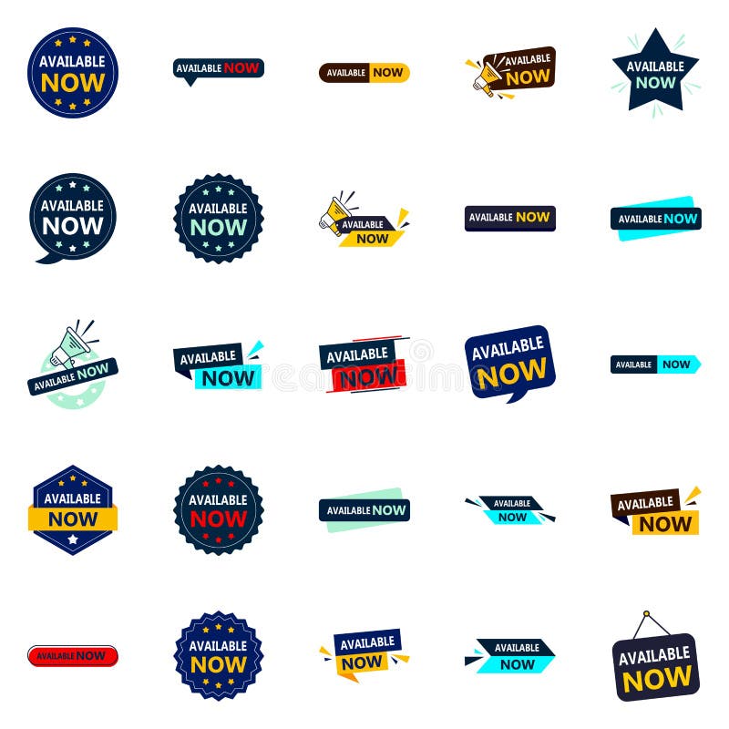 Available Now 25 Versatile Vector Banners for All Your Designs Stock ...