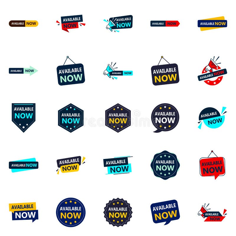 Available Now 25 Versatile Vector Banners for All Your Designs Stock ...