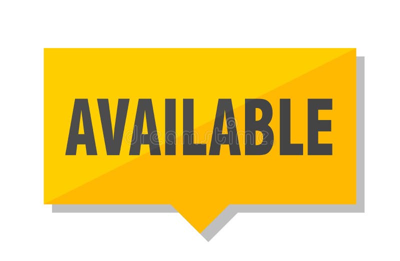 Available price tag stock vector. Illustration of button - 118933734