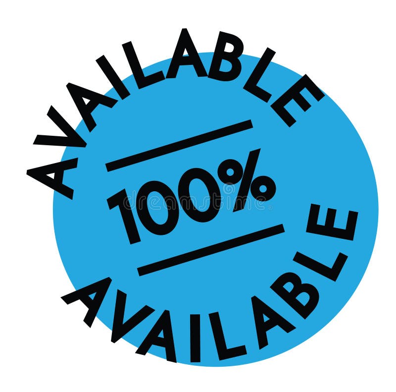 Available rubber stamp stock vector. Illustration of today - 125393575