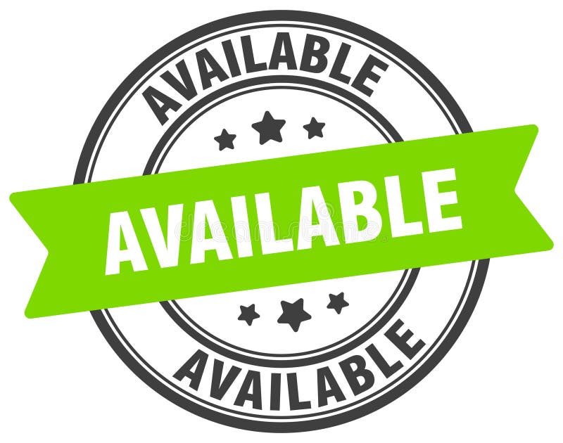 Available stamp stock vector. Illustration of available - 122091867