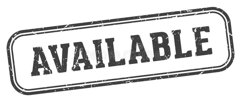 Available stamp stock vector. Illustration of available - 122091867