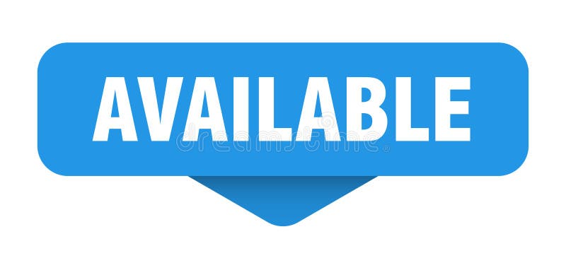 Available now sticker. stock vector. Illustration of flyer - 153663154