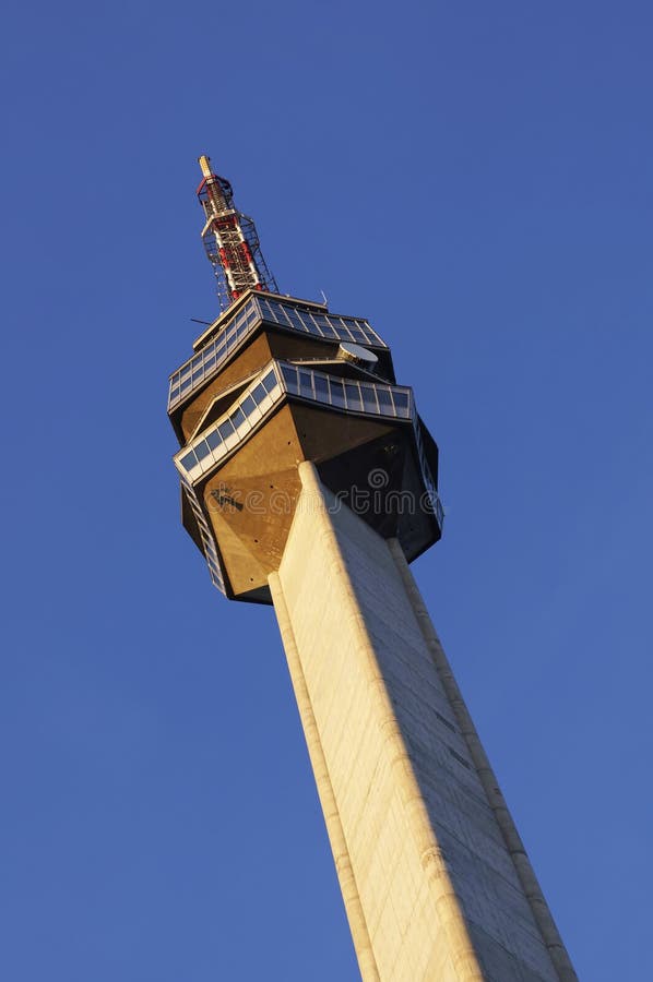 Avala Tower at the Mountain Avala, Belgrade, Serbia Stock Image - Image ...